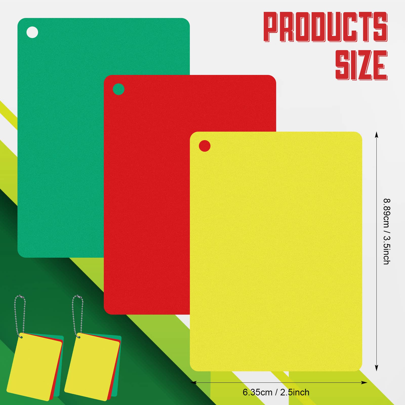 Snapklik.com : 2 Sets Referee Penalty Cards Football Referee Card Sets ...