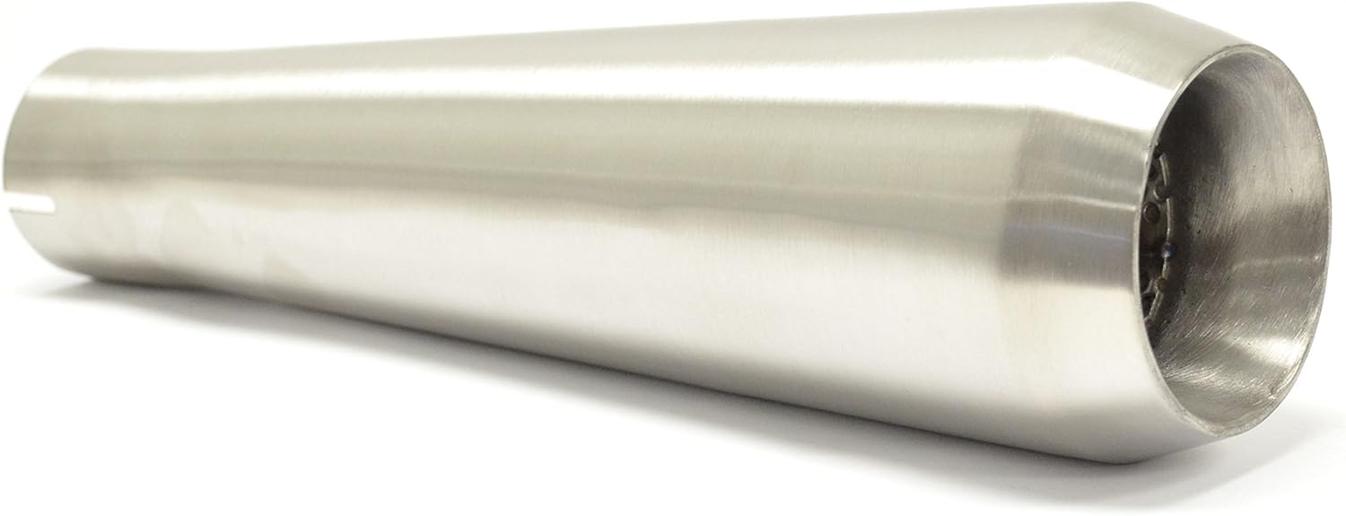 Amazon.com: 13" Big Mouth Reverse Cone Stainless Steel Muffler ...