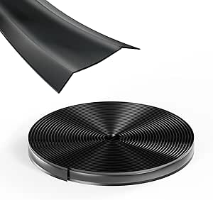 1" Black Vinyl Insert Molding Trim Screw Cover RV Boat Camper Trailer ...