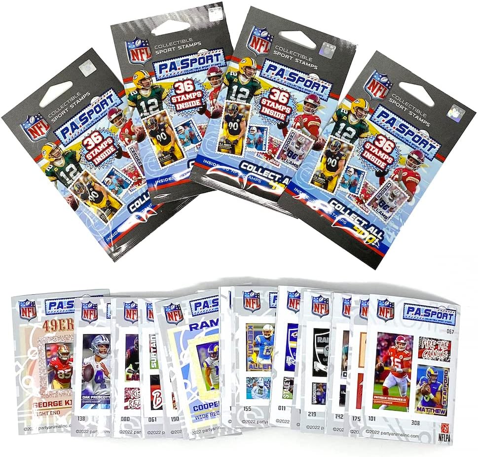 Amazon.com: Party Animal NFL Teenymates 2022-2023 P.A.Sport Stamp ...
