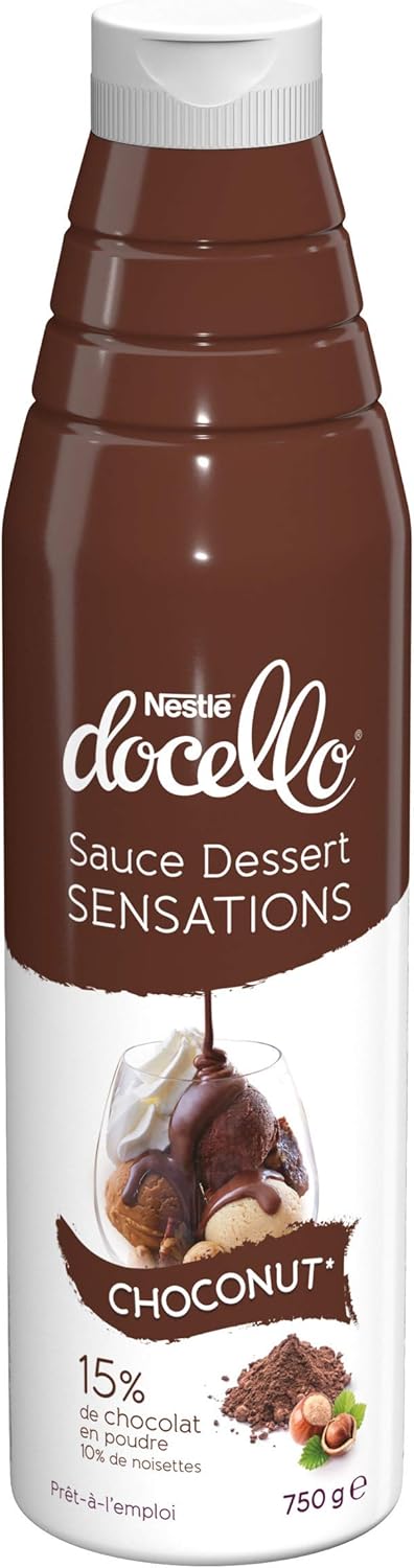 Nestlé Docello Sauce Dessert Sensations Choconut (chocolat-noisette ...