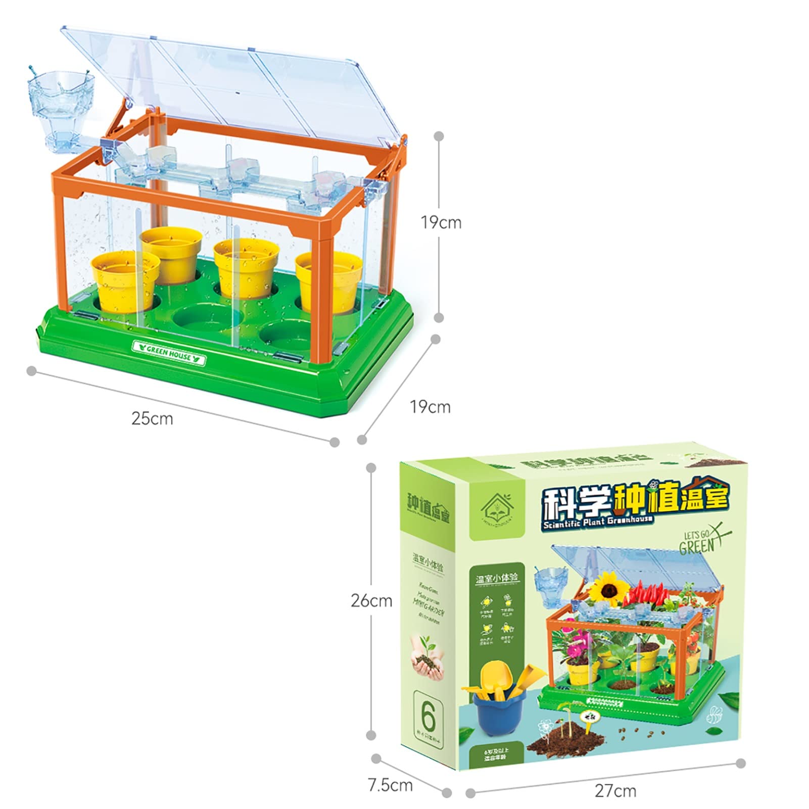 Greenhouse Science Kit For Children Kids Plant Growing Kit - Greenhouse ...