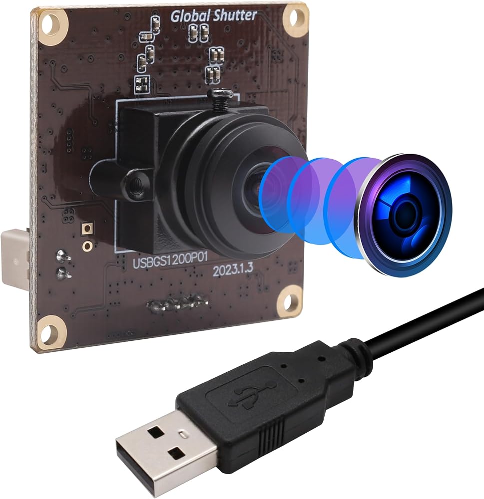 Magnolia 2MP Global Shutter USB Camera Module 1200P Australia | Ubuy