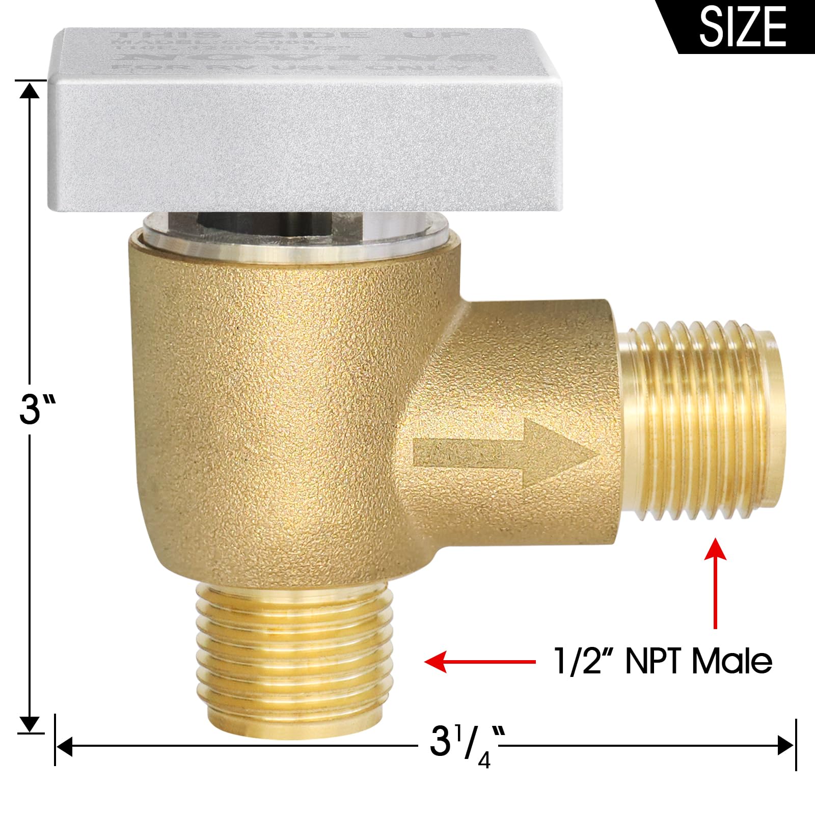 Snapklik.com : RV Vacuum Breaker Check Valve,Camper RV Black Tank Flush ...