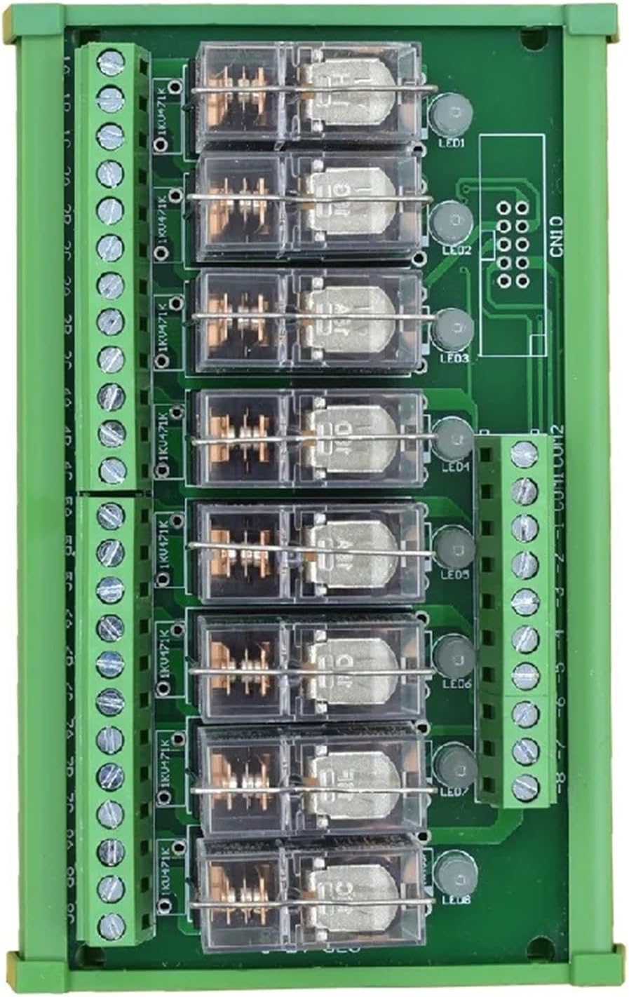 Amazon.com: Boartechs SPDT DIN Rail Mount 2/4/6/8/10/12/16 Channel PLC ...