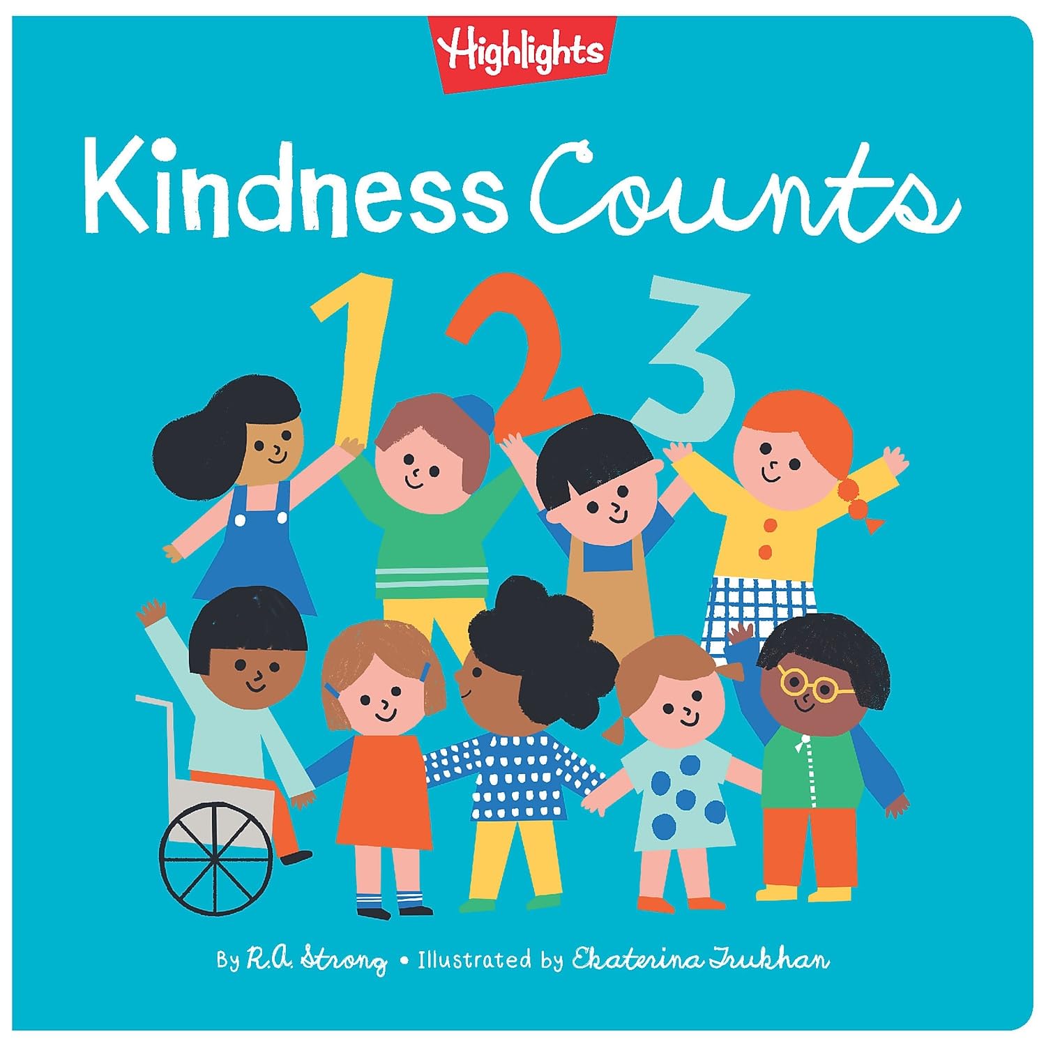 Kindness Counts 123: Kindness Book for Toddlers and Kids 2-5, Read ...