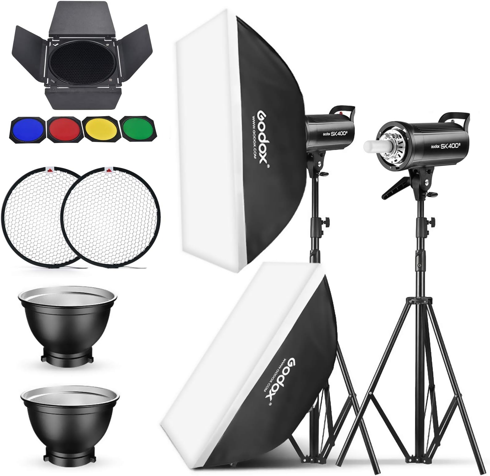 Amazon.com : Flashpoint XPLOR 600 HSS R2 Battery Powered Studio Flash ...