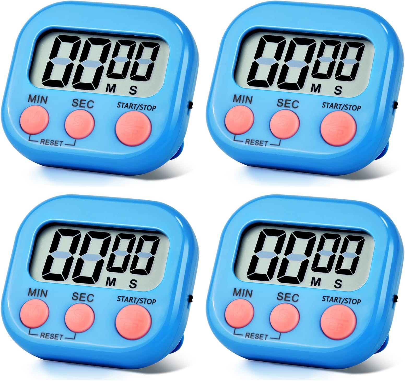 Amazon.com: Kitchen Timer (4, Blue): Home & Kitchen