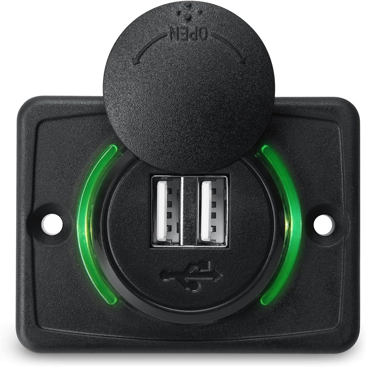 Amazon.com: OPL5 12V RV USB Charger, Quick Charger 3.0 Wall Mount USB ...