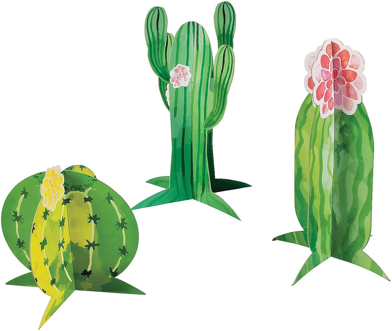 Amazon.com: Fun Express Cactus Party Centerpiece Cinco de Mayo Fiesta ...