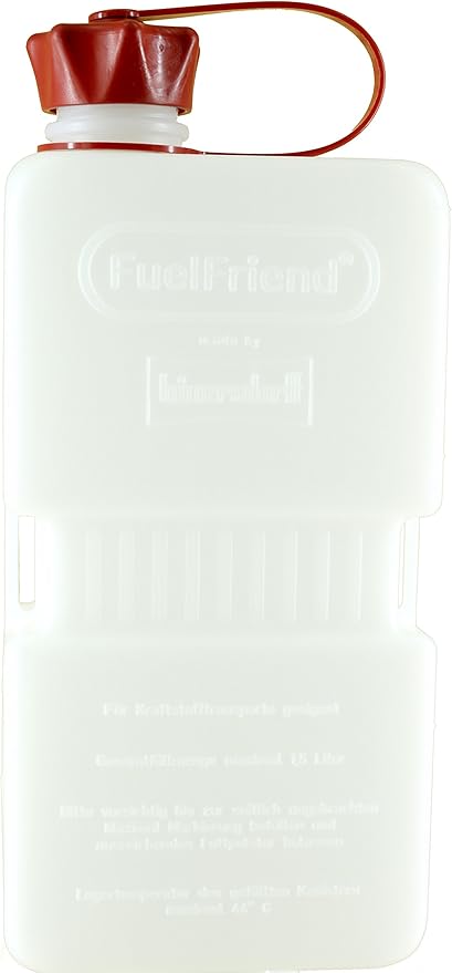 FuelFriend®-PLUS CLEAR 1,5 litri - piccola tanica per benzina Mini ...