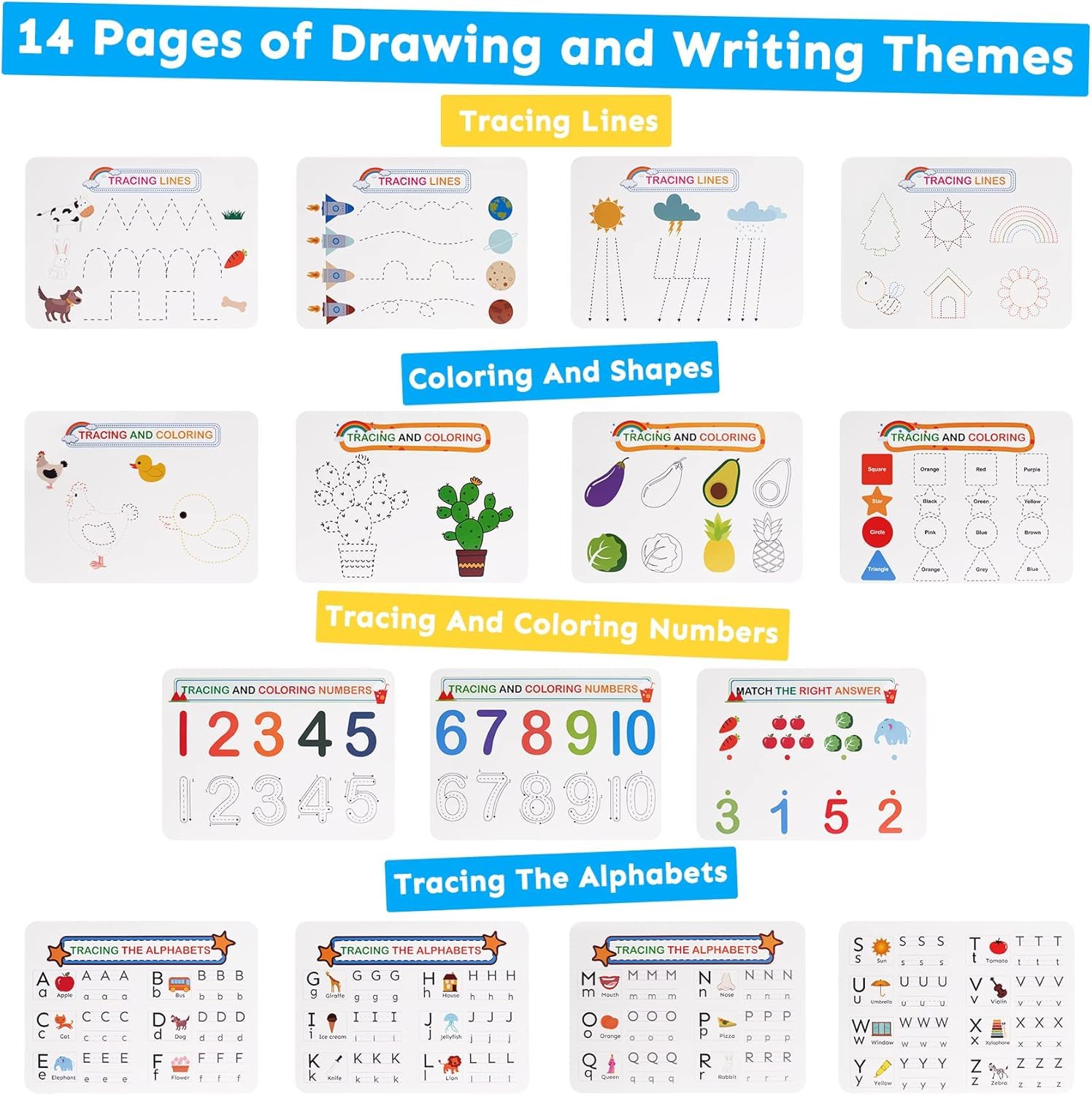 Snapklik.com : PASAMIC 30 Themes Busy Book Montessori Preschool ...