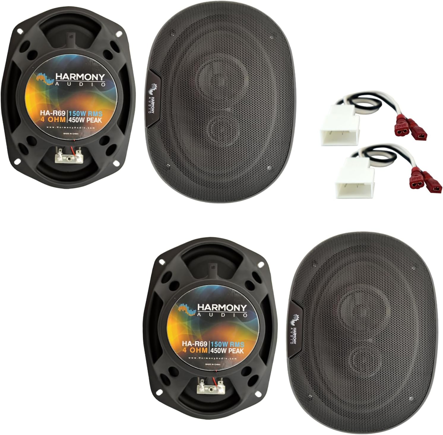 Amazon.com: Harmony Audio R69 Compatible with Jeep Renegade 2015-2020 ...