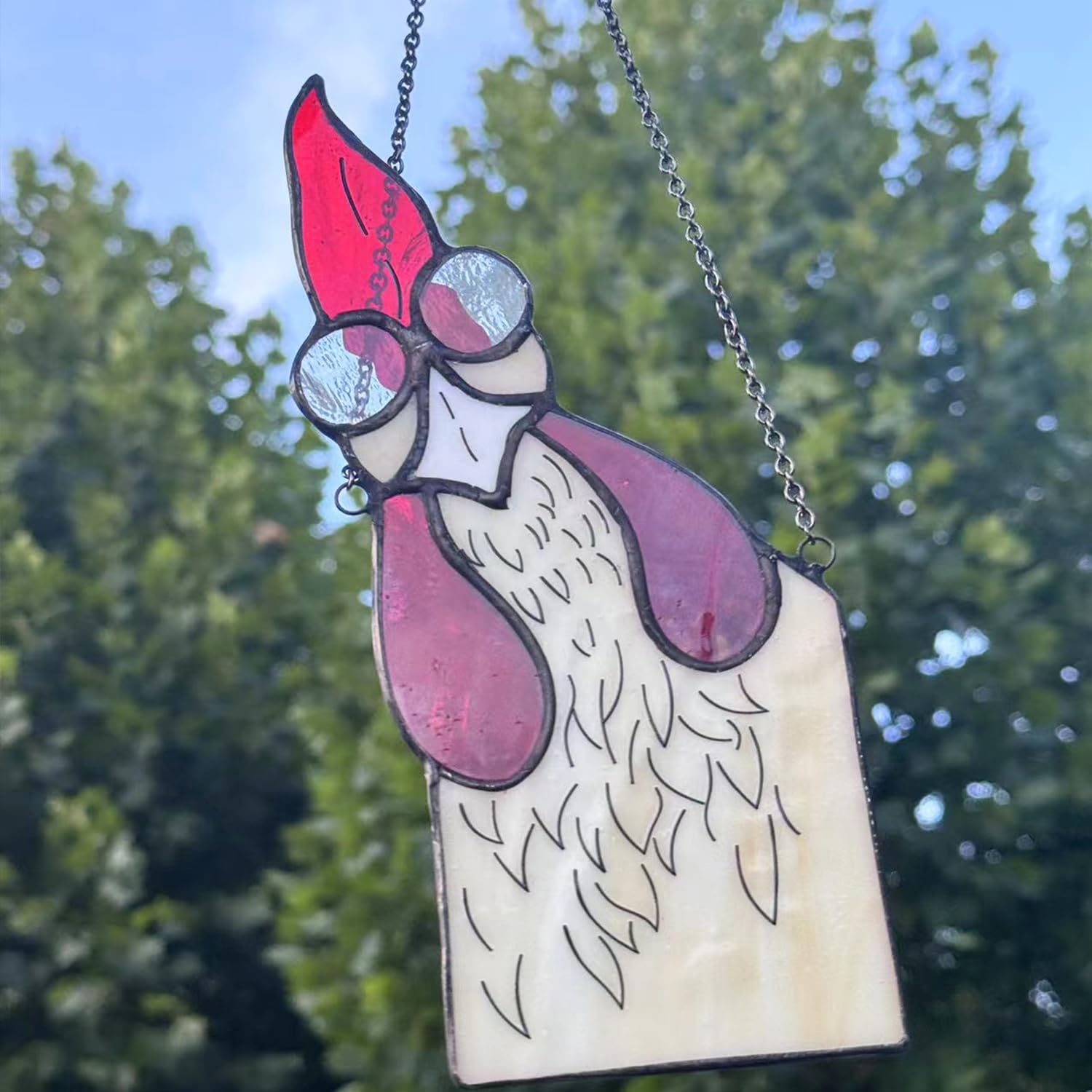 Easy Stained Glass Patterns Roosters Rooster Stained Glass Coloring