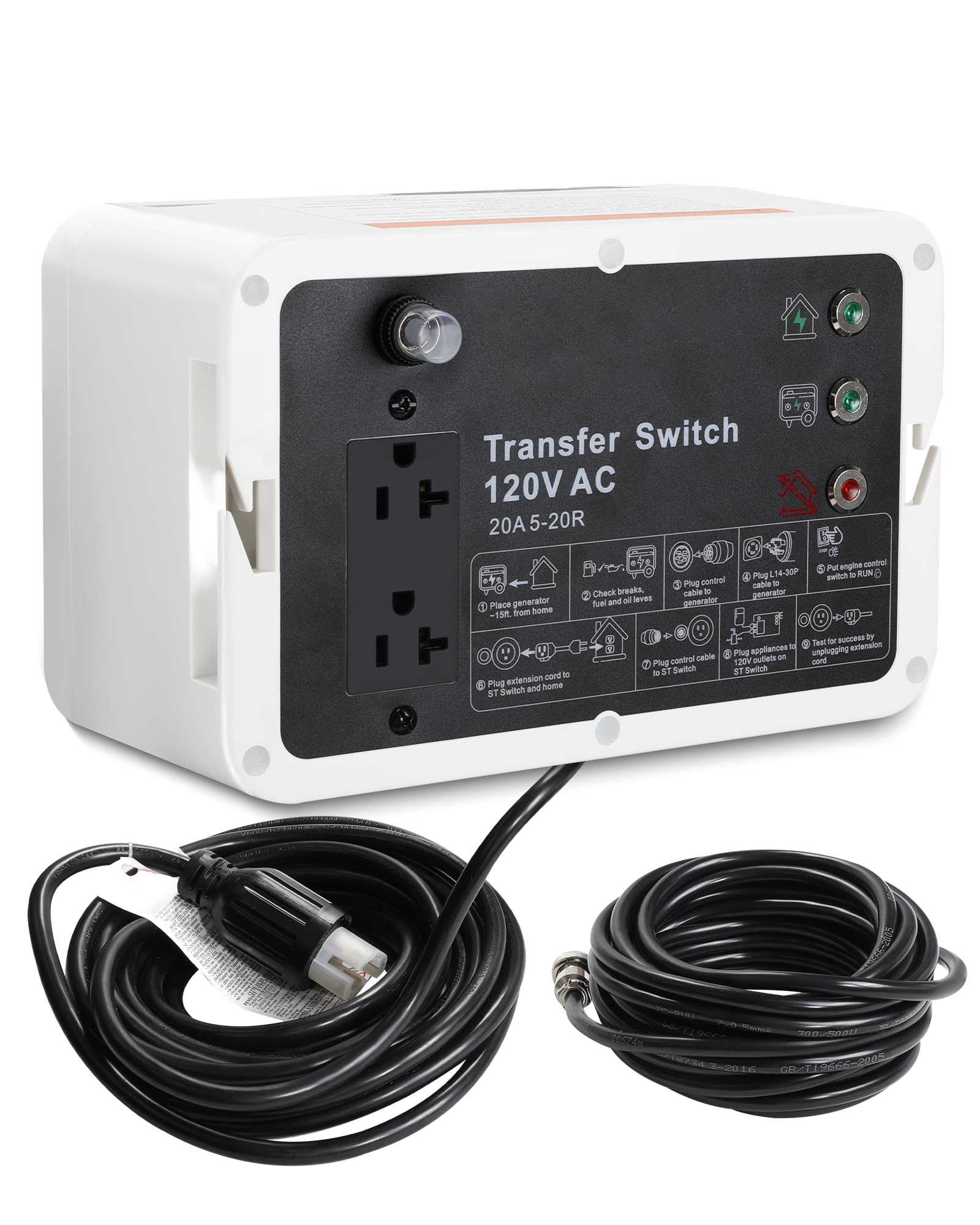 Amazon.com: Smart Automatic Transfer Switch, Portable Standby Generator ...