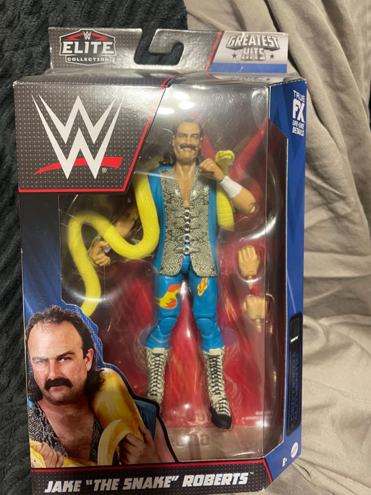 Amazon.com: WWE Wrestling Elite Collection Greatest Hits Jake the Snake ...