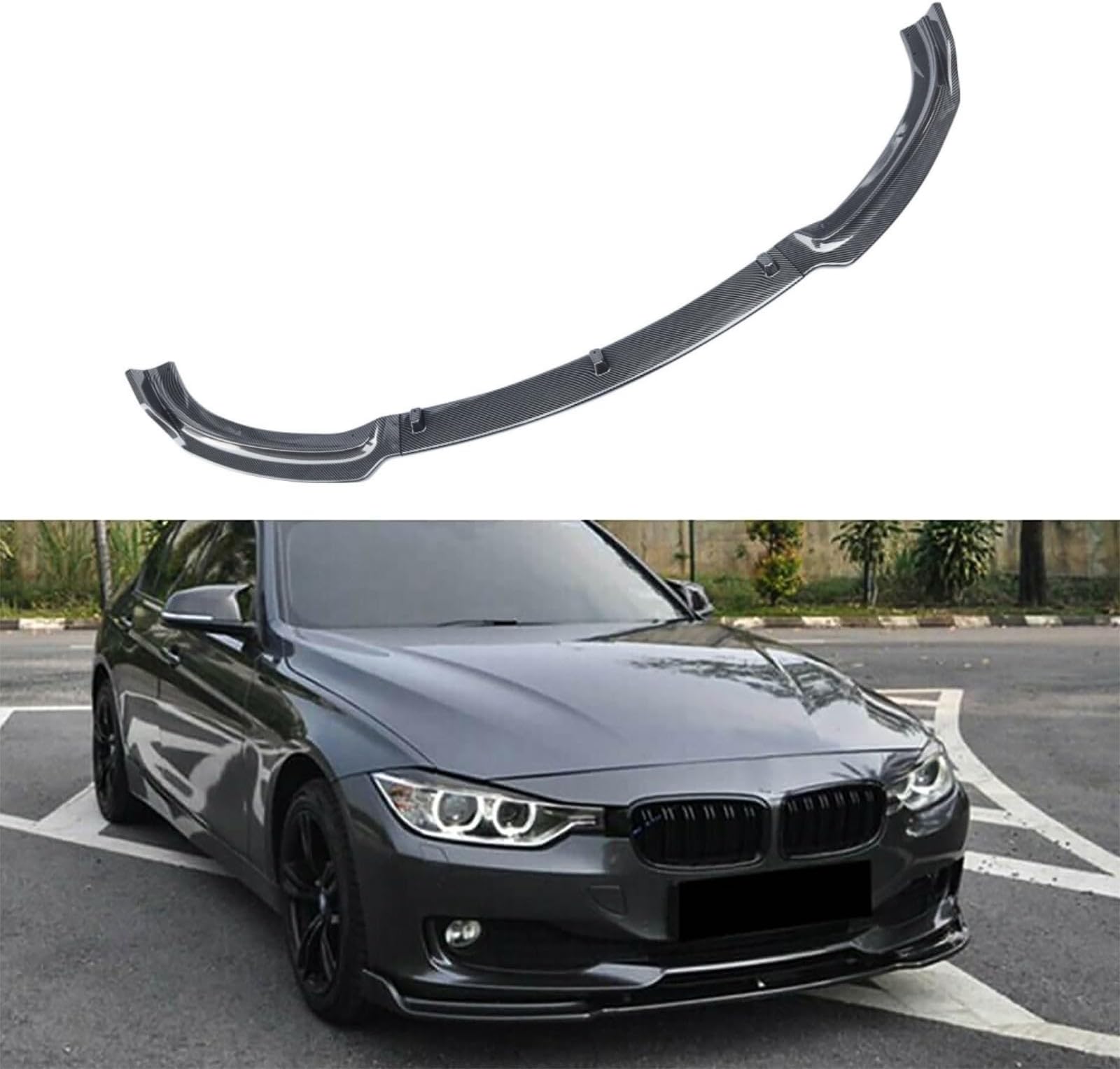 Amazon.com: CHIESMA for F30 Front Lip for BMW F30 3 Series Base 2013 ...