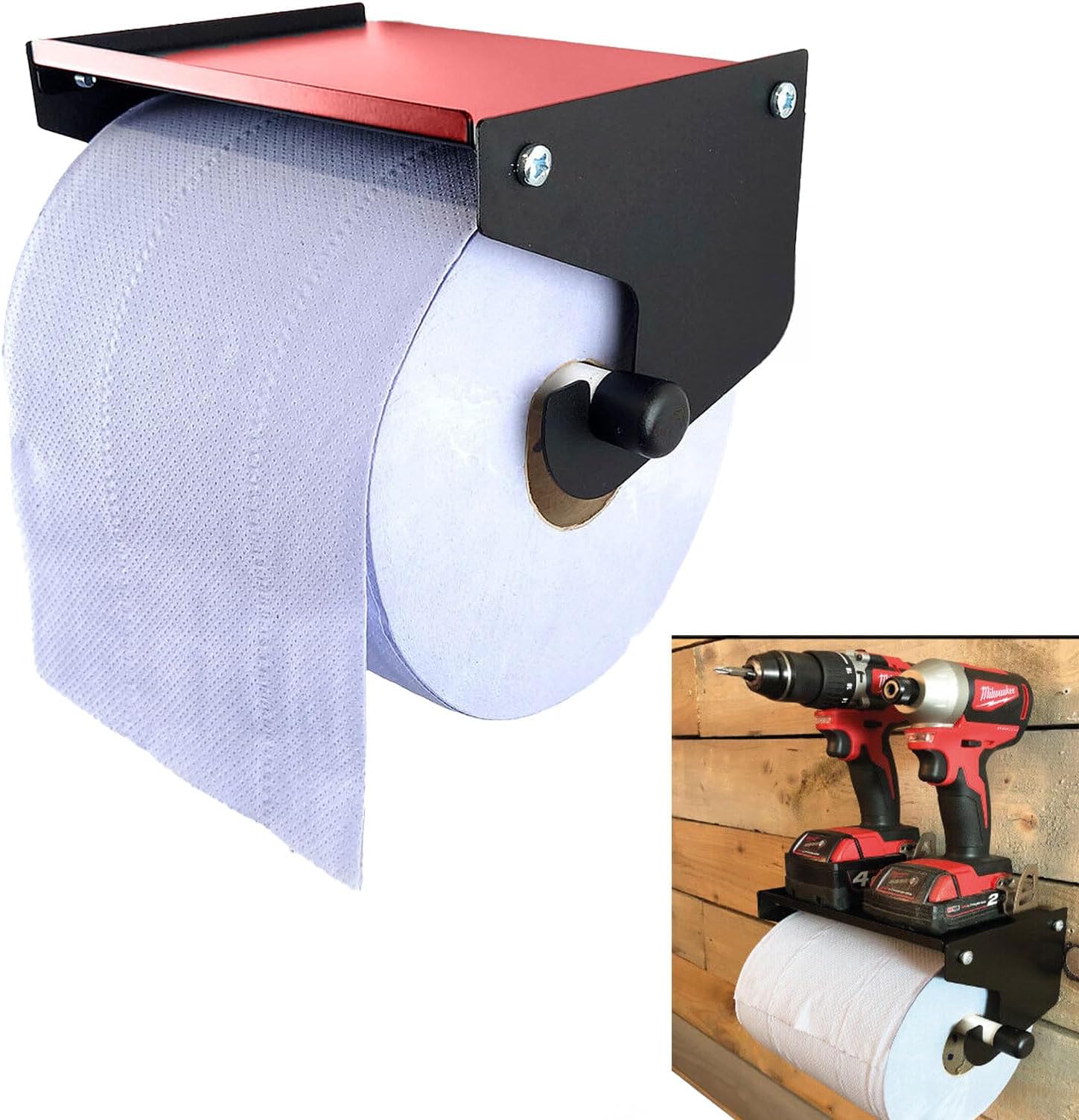 Amazon.com: Industrial Blue Roll Paper Towel Dispenser Holder Workshop ...