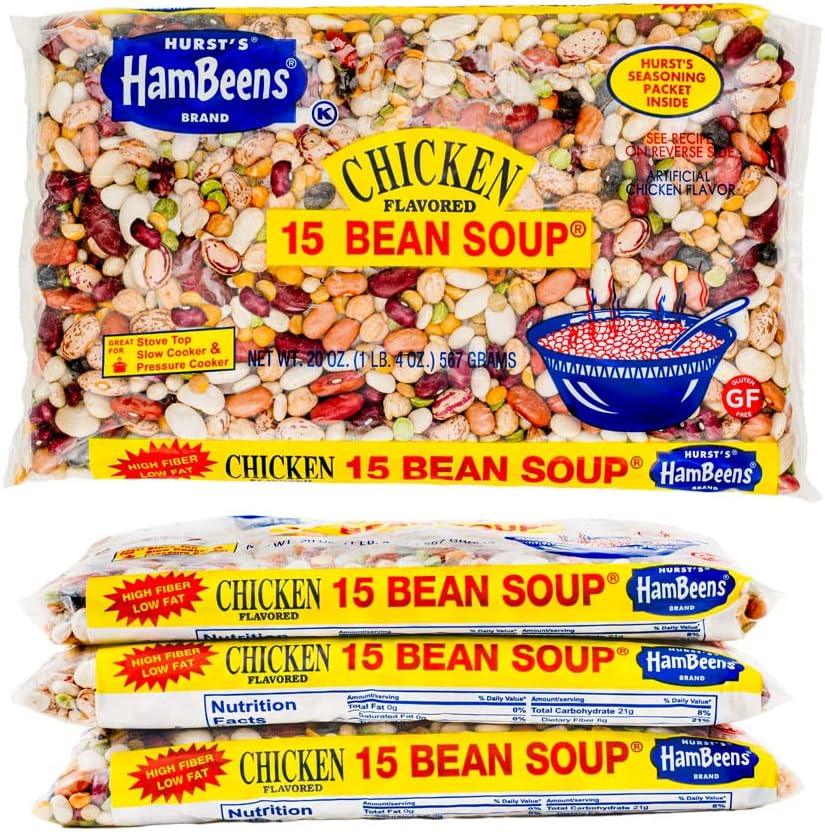 Amazon.com : Hurst's HamBeens Original 15 Bean Soup : Grocery & Gourmet ...