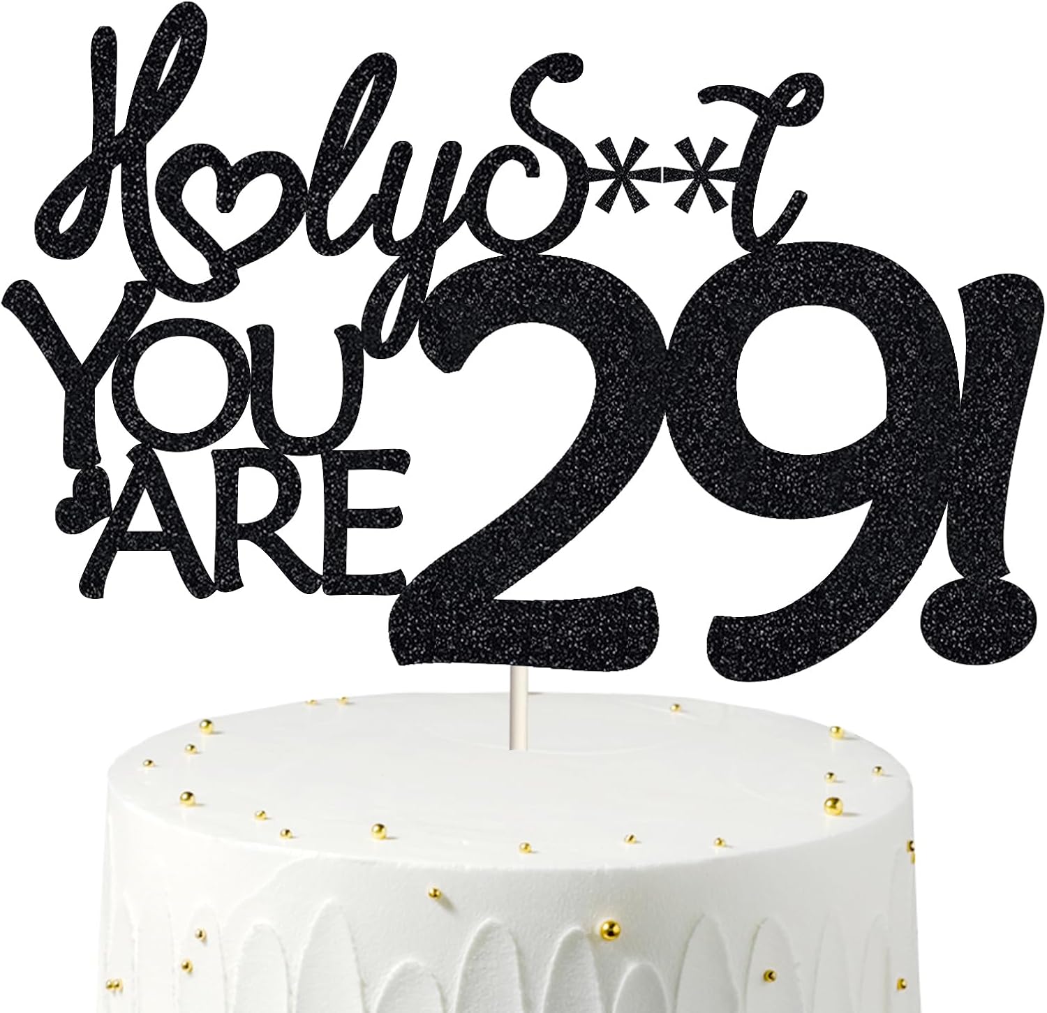 Amazon.com: Happy 29th Birthday Cake Topper 29 Birthday Cake Toppers ...