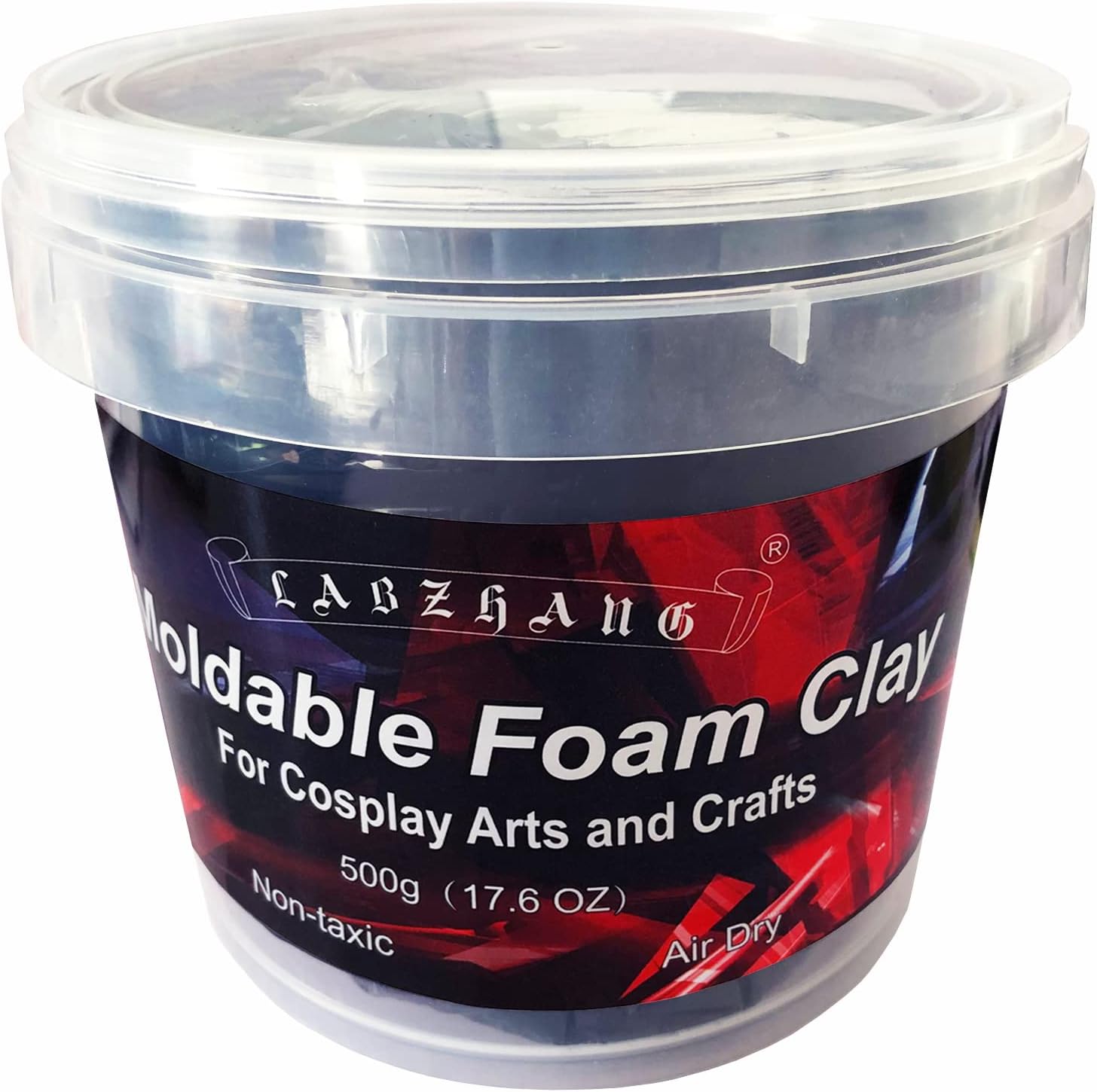 Amazon.com: 500g Cosplay Foam Clay,Lightweight Sculpting Foam, Air Dry ...