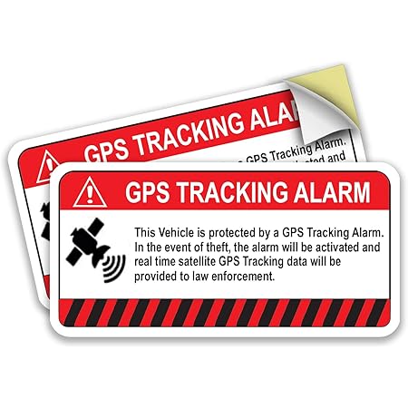 Amazon.com - Premium GPS Tracking Sticker for car, Bike, Motorcycle ...