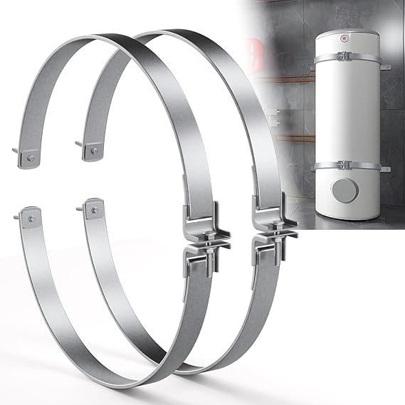 JUGGHOME 2 Sets Water Heater Strap Kit,Adjustable Water Heater ...
