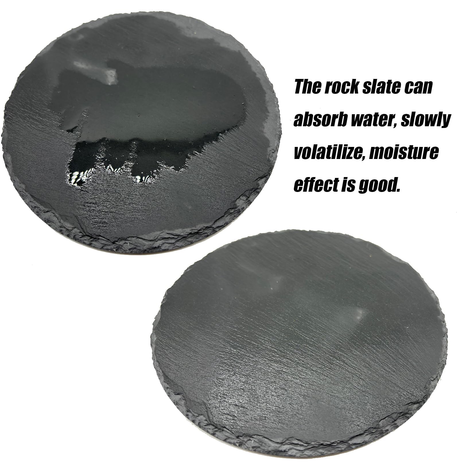 Snapklik.com : Reptile Basking Platform,7.8IN Tortoise Rock Slate Plate ...