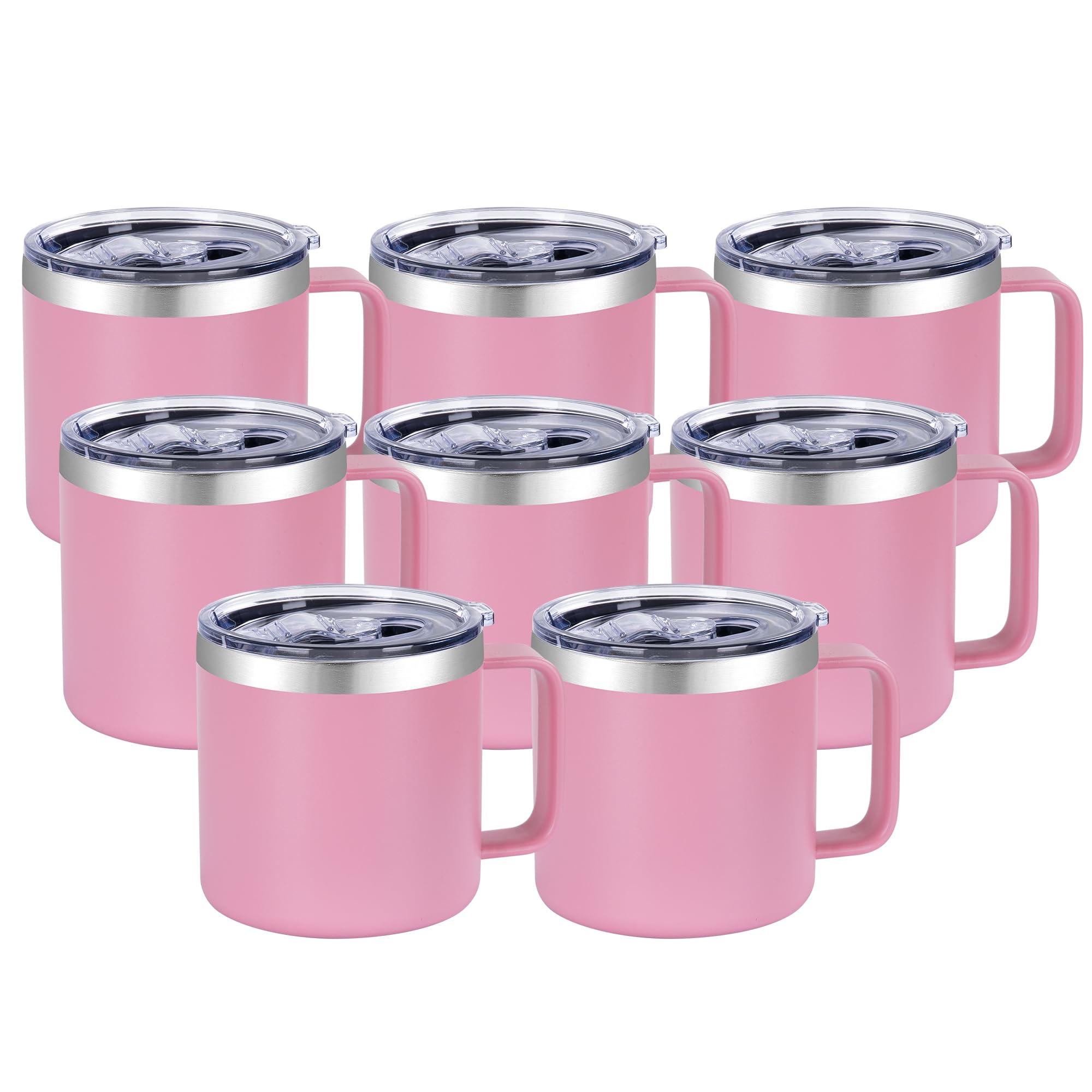 Amazon.com: VEGOND 14 oz Insulated Coffee Mug Bulk with Handle ...