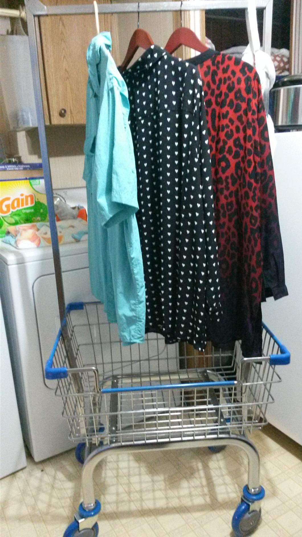 Amazon.com: Coin Laundry Cart, CART&SUPPLY [Heavy Duty] [Rolling Cart ...