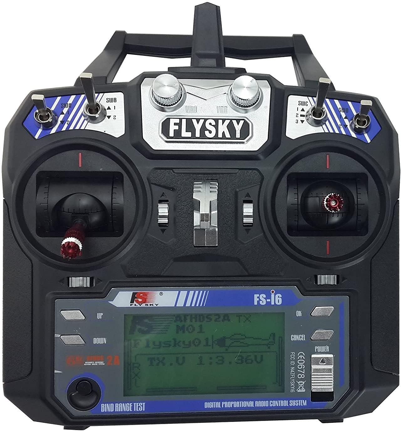 Flysky FS-i6 2.4GHz 6CH Transmitter w/FS-iA6 Receiver : Amazon.co.uk ...