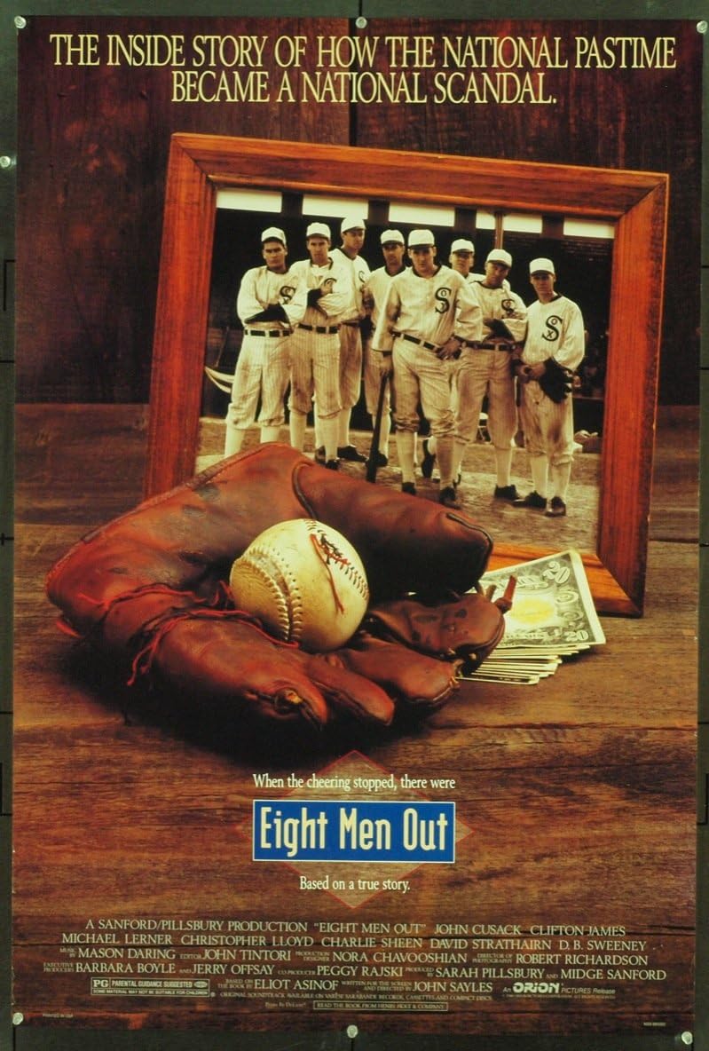 Eight Men Out (1988) Original Movie Poster at Amazon's Entertainment ...