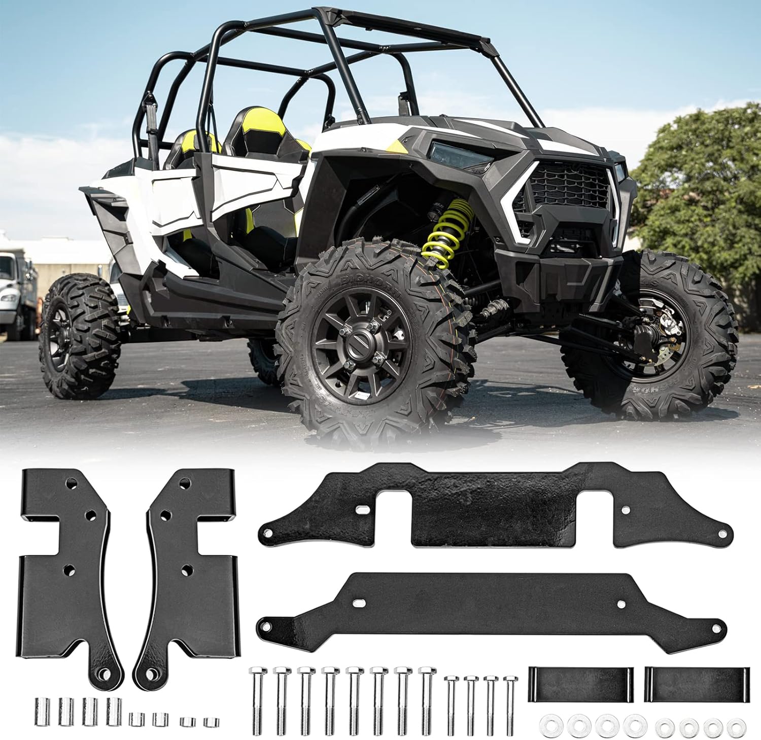 Amazon.com: WeiSen 3"-5" Front & Rear Full Lift Kit Bracket Suspension ...