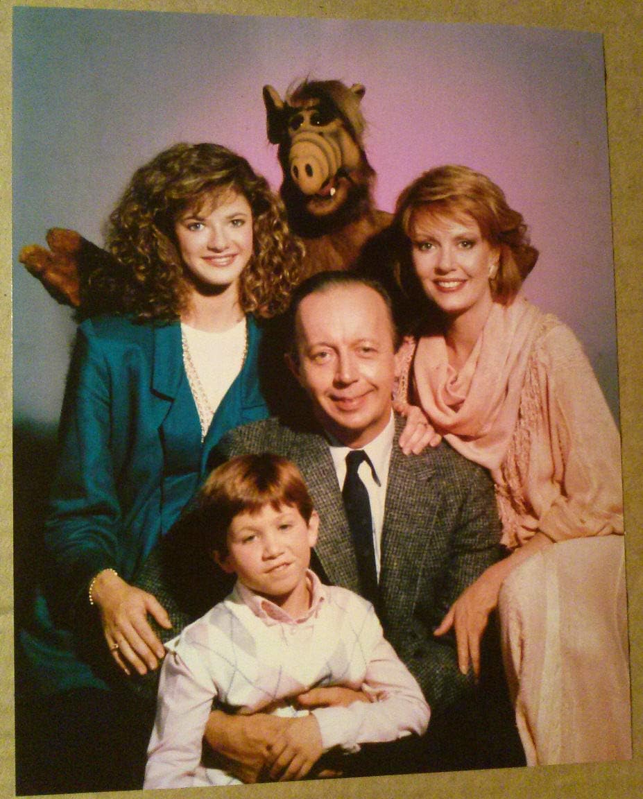 Amazon.com: 8x10 Photo ~ ALF TV Cast ~Max Wright ~Anne Schedeen ~Andrea ...
