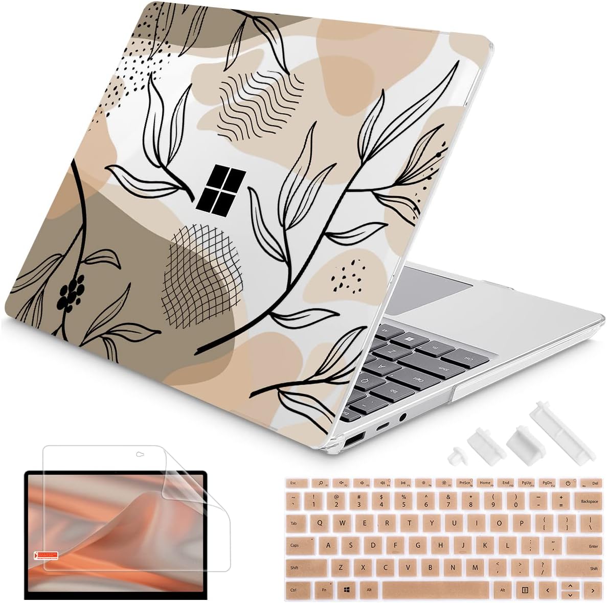 Amazon.com: Mektron Designed 15" Microsoft Surface Laptop 3/4/5 Case ...