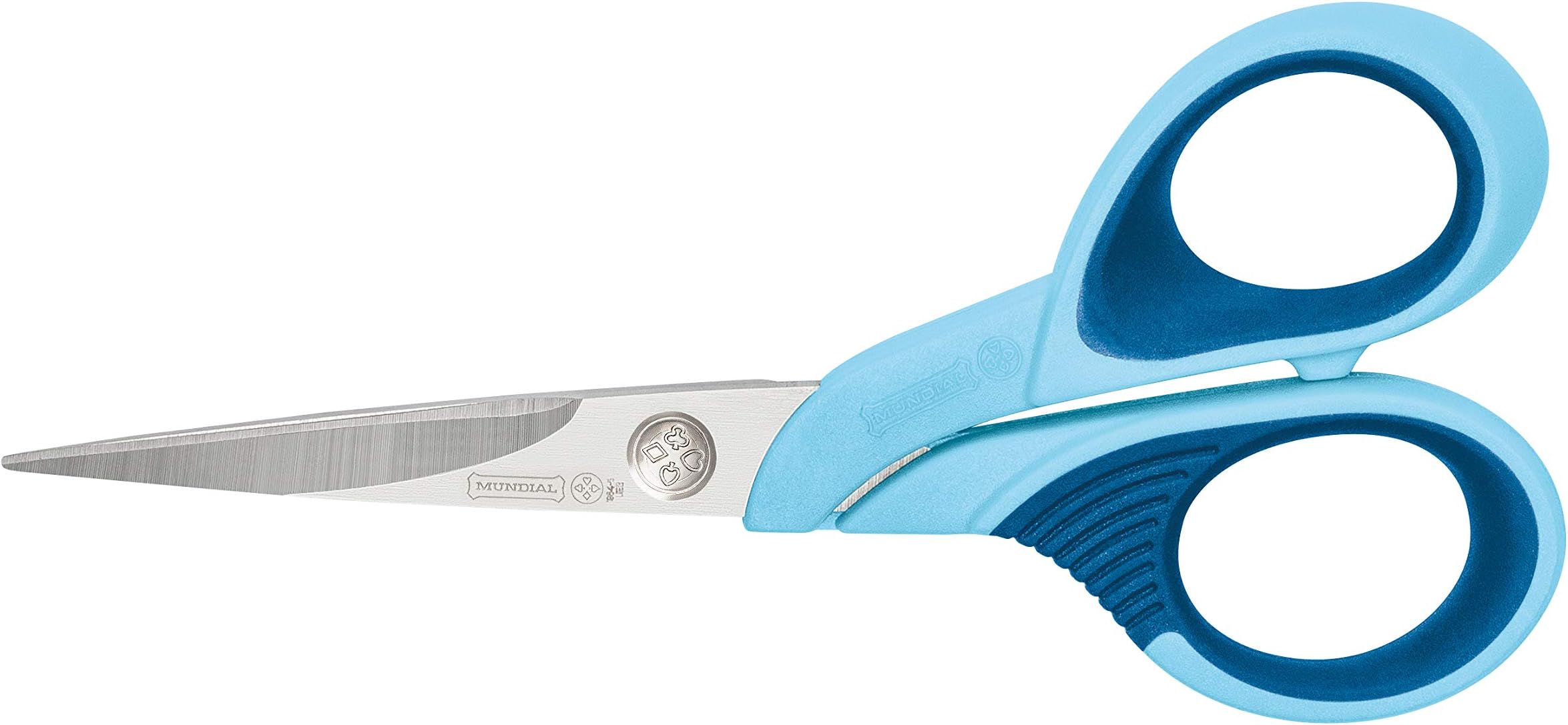Amazon.com: Mundial Super Edge Hobby Scissors, 5-Inch Blue - Ergonomic ...
