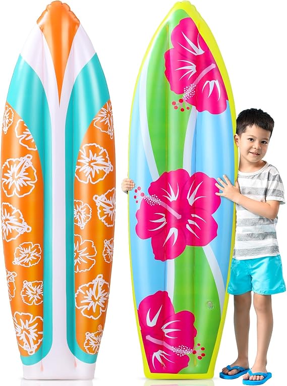 Amazon.com: JellyArch 4 Pcs 36 Inch Inflatable Surf Board Inflatable ...