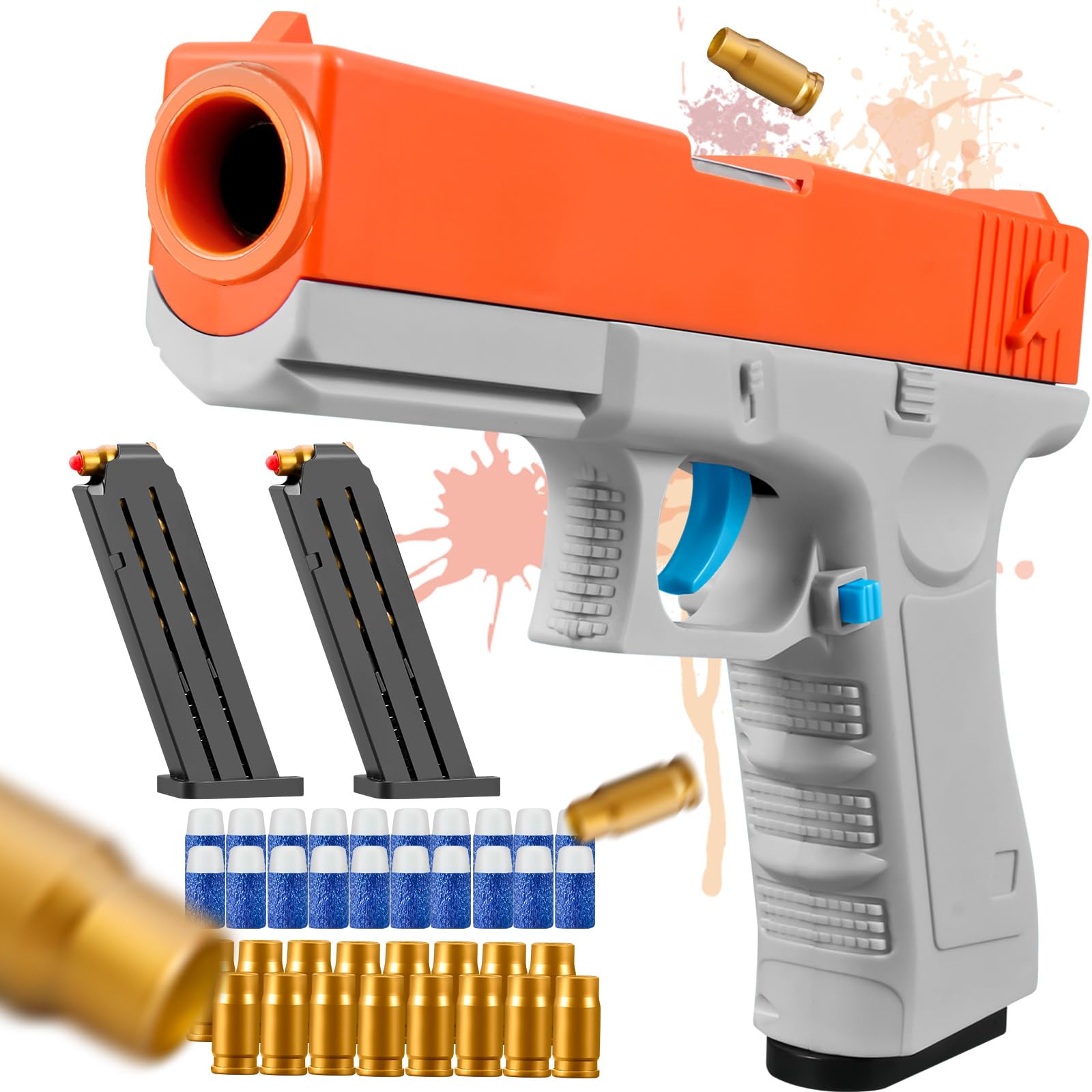 Buy Look Real Toy with Ejecting Soft Bullets,Pistol Toys Play EVA Foam ...