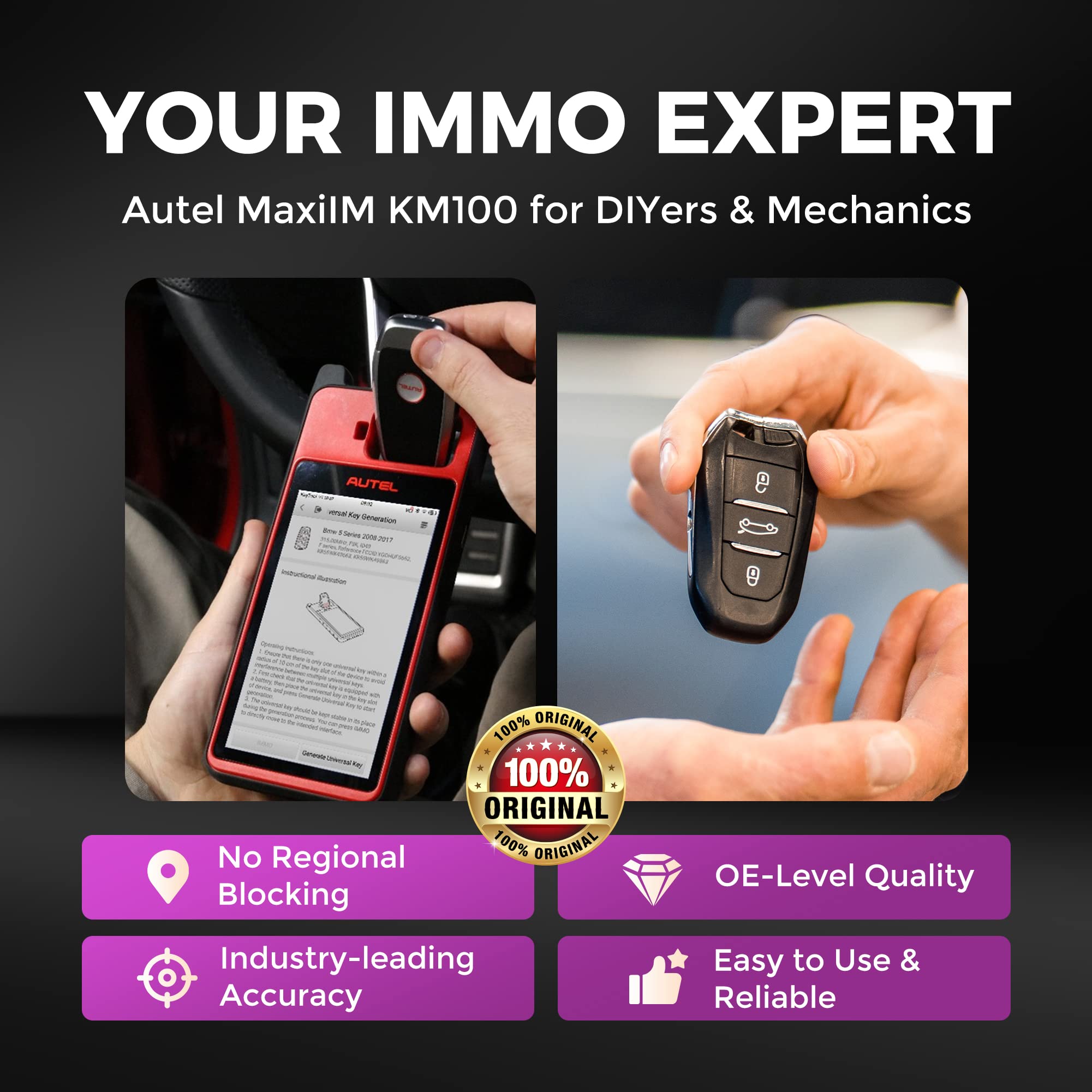 Autel MAxiIM KM100 Key Progra...B0B82D66WY | Encarguelo.com