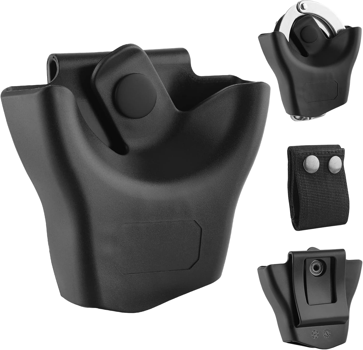 Amazon.com : Polymer Molle Handcuff Holster - Quick Release ASP ...