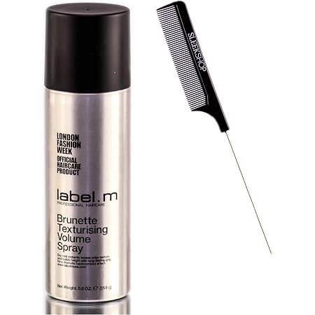 Amazon.com : Label M Brunette Texturising Volume Spray (w/ Sleek Comb ...