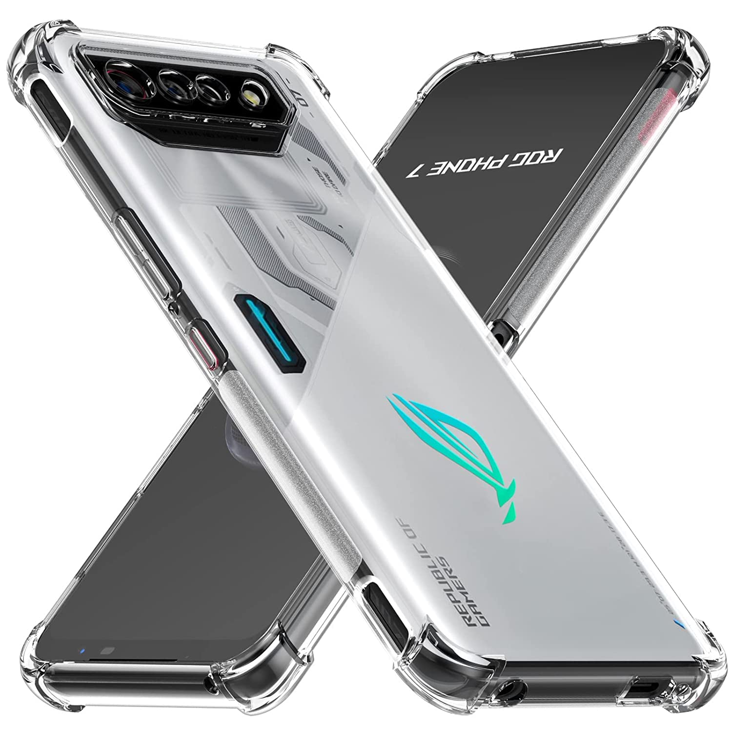 Newlike Asus ROG Phone 7 Ultimate, [Bumper] Exclusive - Transparent ...