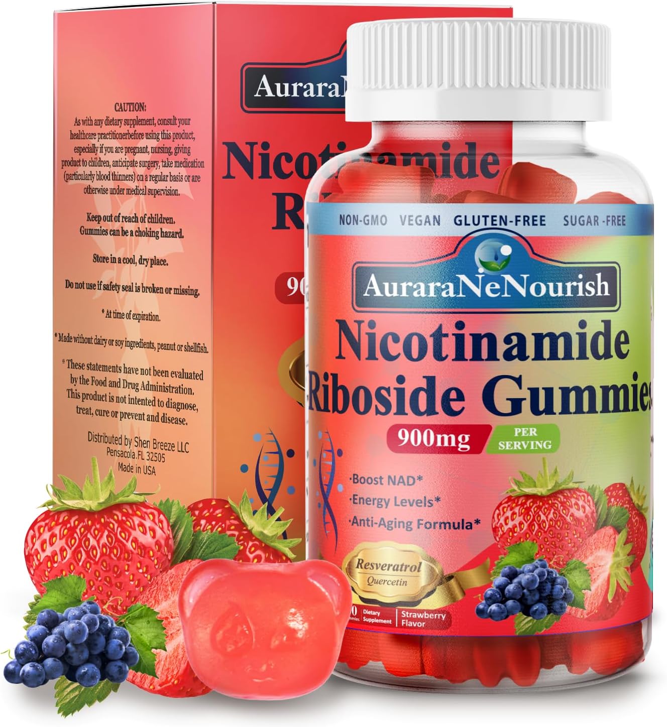 Amazon.com: Vita Guard Pure NAD+ Supplements 1000mg Liquid Drops for ...