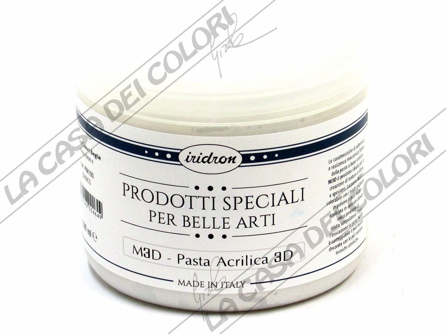 ABRALUX - M3D - 500 ml - PASTA ACRILICA BIANCA PER TECNICHE A SPESSORE : Amazon.it: Giochi e ...