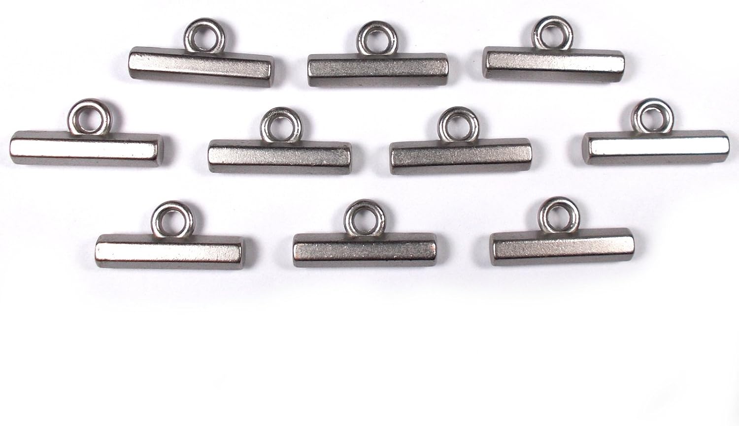 Metal T Bar Buttons 20mm Silver Colour (5) : Amazon.co.uk: Home & Kitchen
