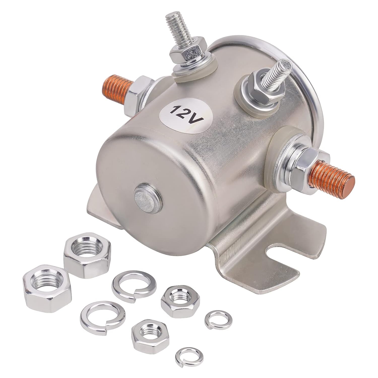 Max 300A Continuous Duty Solenoid Relay 12V for Golf Carts Winch Marine ...