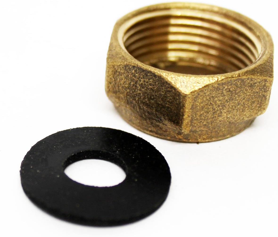 3/4" BRASS BLANKING CAP & WASHER Spares + : Amazon.co.uk: DIY & Tools