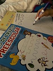 Libro de Trazos - Preescolar: Un Cuaderno de Actividades Infantiles ...