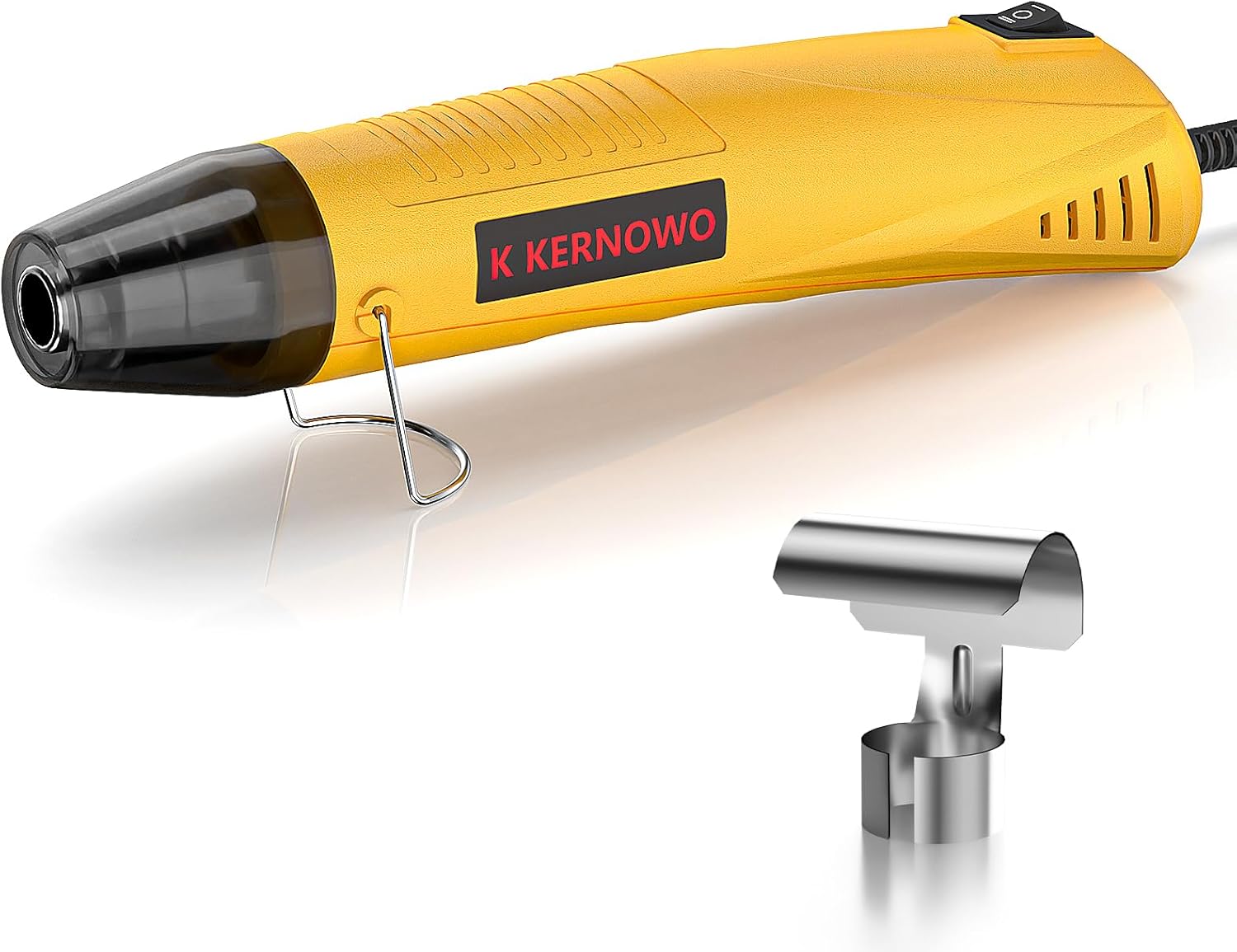 Mini Heat Gun, 350W Hot Air Gun 662℉ (350℃) with 2 Speed Setting ...
