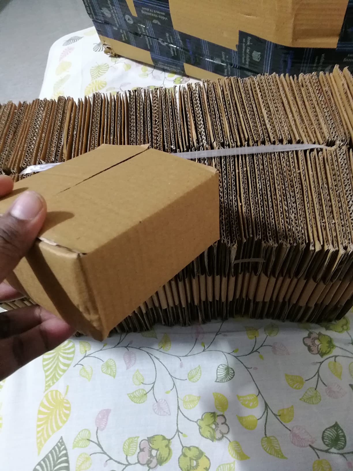 SHRI RAM PACKAGING ® Corrugated Packing Box, Brown, 4.5"L X 4.5"W X 2"H ...